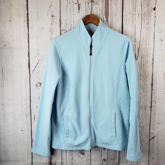 Danskin | Jackets & Coats | Danskin Fleece Jacket Womens Size Xl416 Zip ...
